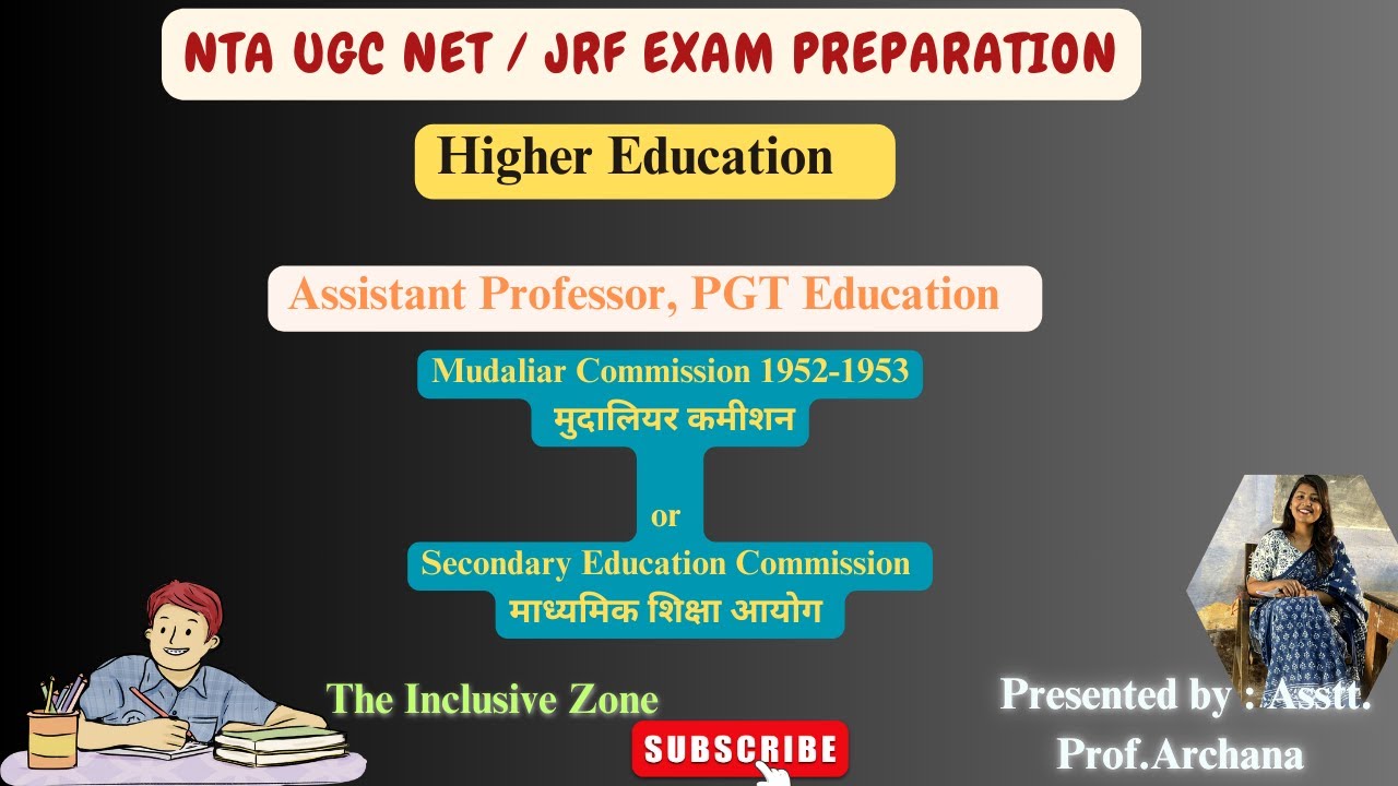 Mudaliar Commission 1952-1953 | Secondary Education Commission ...