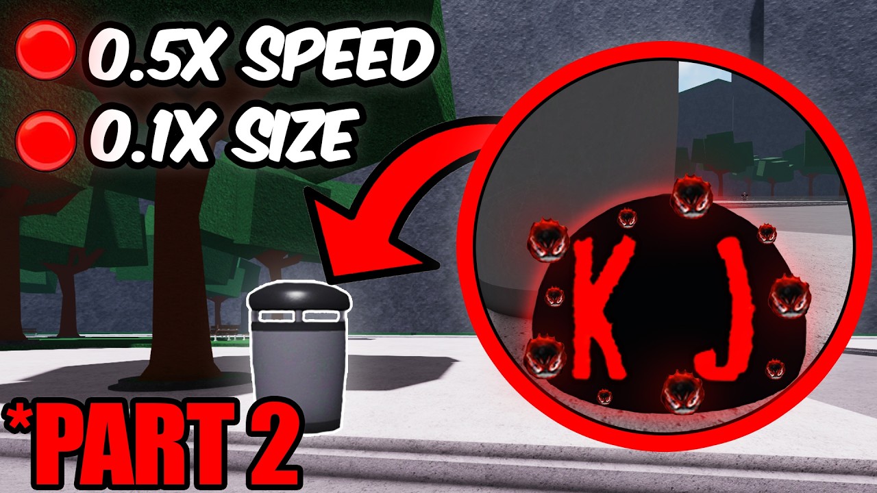 EVERY ULTIMATE and WALL COMBO with 0.1x SIZE and 0.5x SPEED | The ...