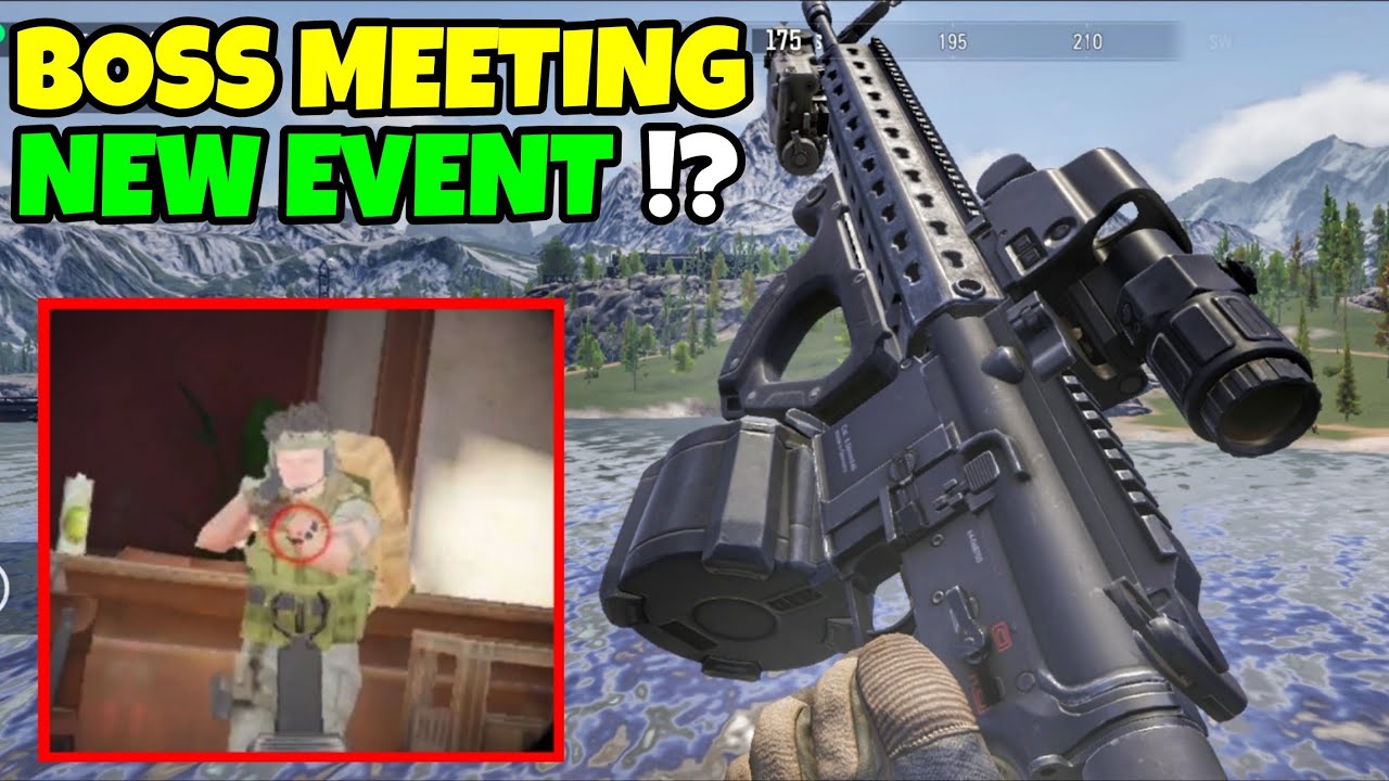 NEW Event Boss Meeting With H416 | Arena Breakout - YouTube