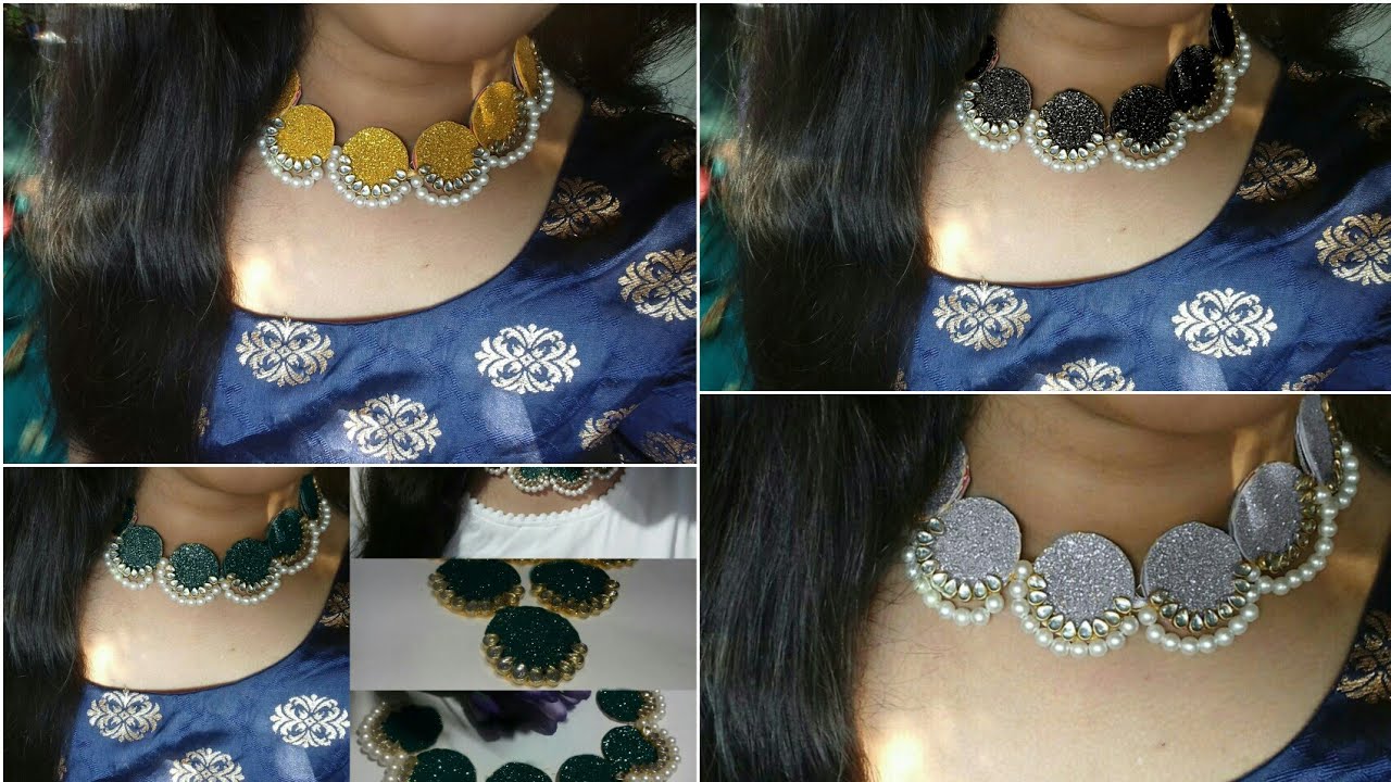 How To Make Necklace At Home Diy Necklace Making At Home new necklace kuchnew how-to-make-necklace-at-home-diy-necklace-making-at-home-new-necklace-kuchnew
