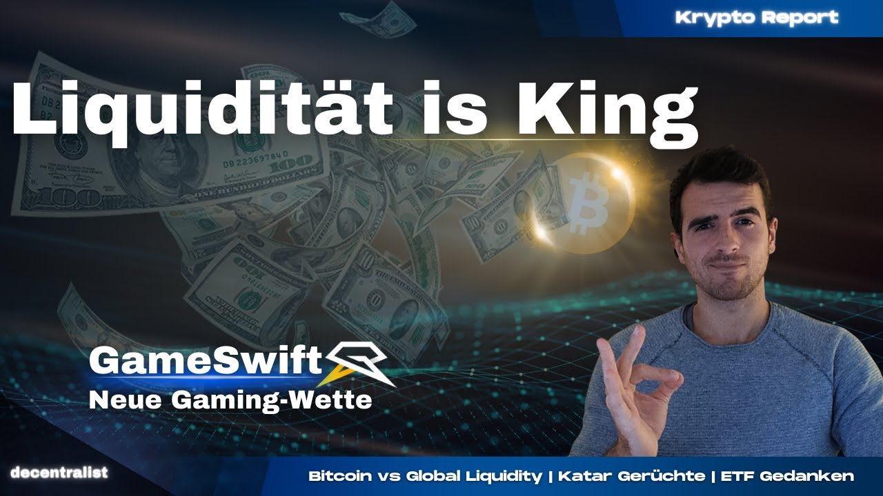 Krypto-Report: Bitcoin VS Global Liquidity | Korrektur im Januar ...