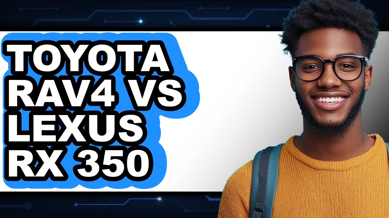 Toyota RAV4 vs Lexus RX 350 - Full Comparison - YouTube