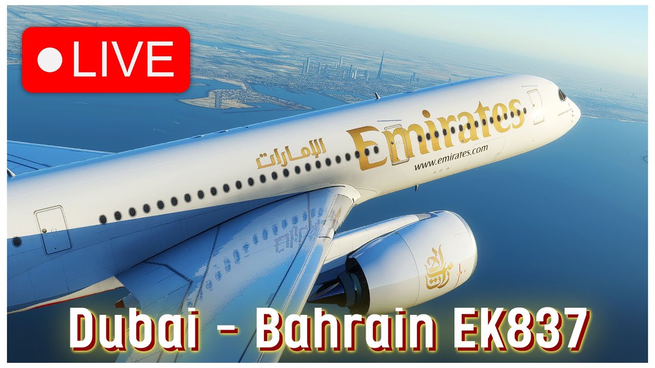 Emirates NEW A350 Flight | FlightFactor | X-Plane 12 - YouTube