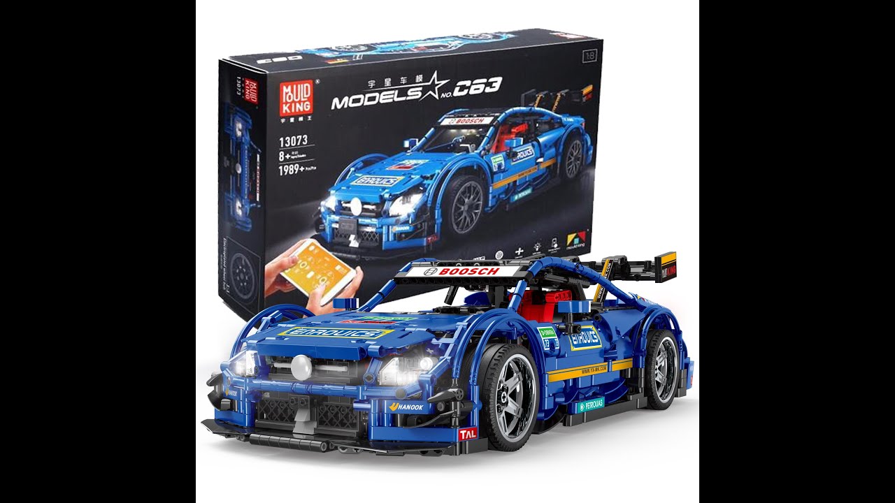 Mould King 13073 13075 Mercedes-Benz AMG C63 DTM - YouTube