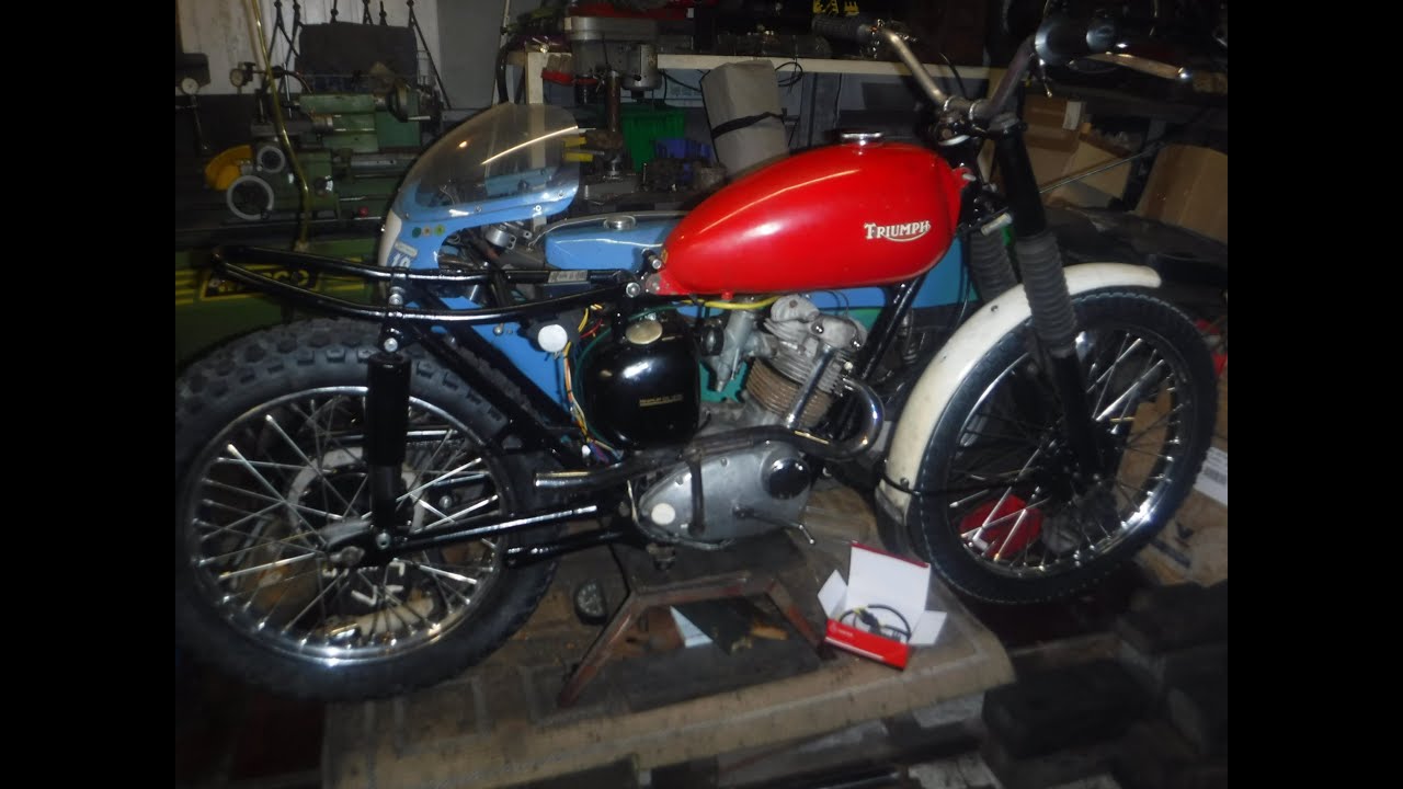 Triumph Tiger Cub - A stalled project is resumed. Update 8 Engine runs ...