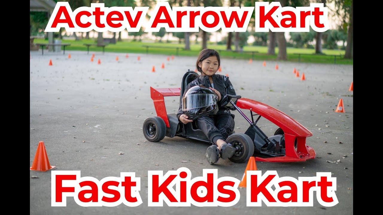 The best Kid’s Go Kart 36 volt [Actev Arrow Karts] #gokarts #kidskart #36voltkart - YouTube