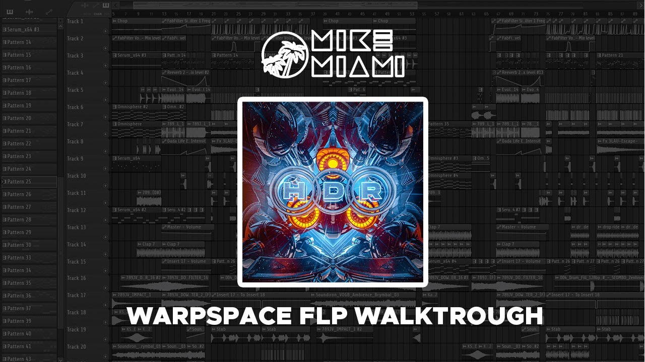 HOW TO PRODUCE BIG ROOM 2022 (WALKTHROUGH & FLP DOWNLOAD) [Mike Miami - WarpSpace] - YouTube