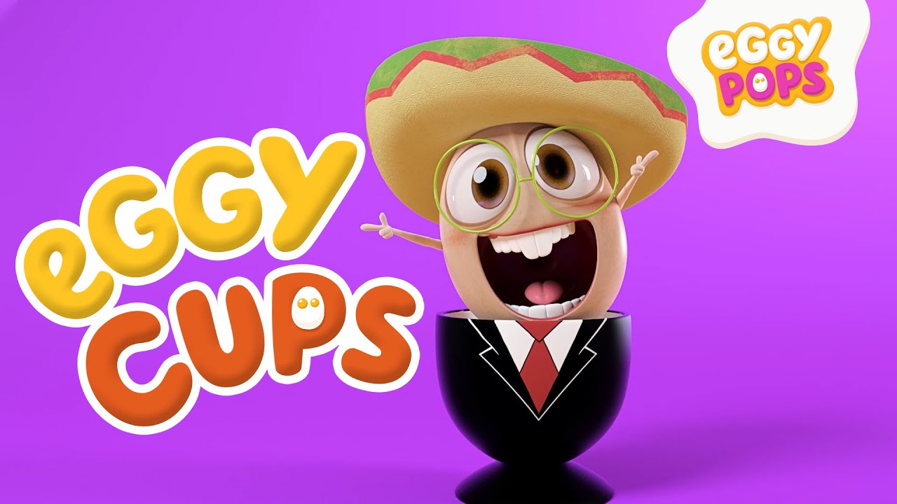 Eggy Cup | Eggy Pops | Funny cartoon - YouTube