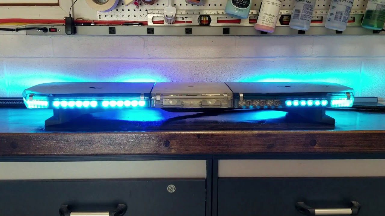 Building a Code 3 PSE LEDX 2100 Light Bar - YouTube