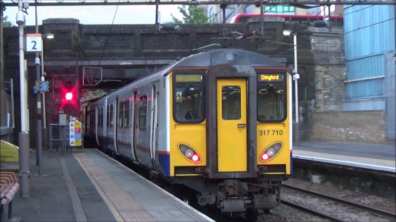 Quite Strong!) 英國鐵路：Journey on overground at Class 317 (62697) - YouTube