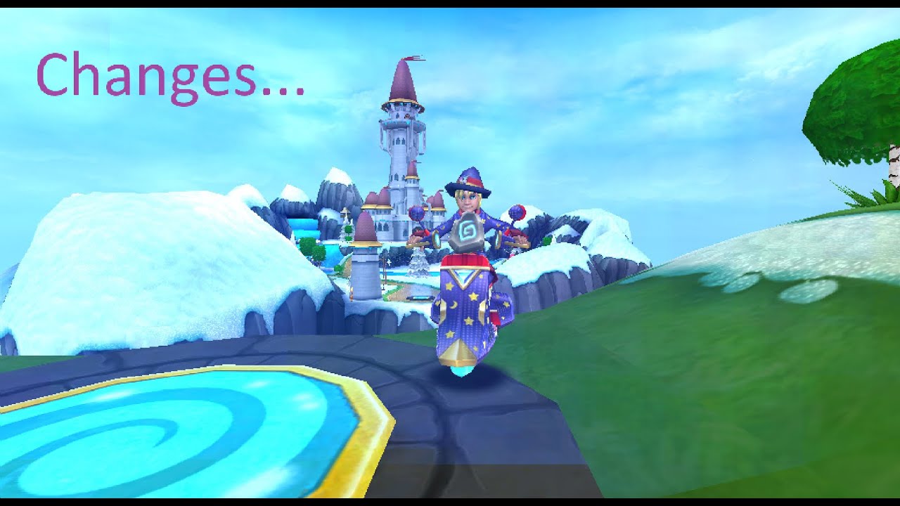 Wizard101 - Changes To My Winter Wind Tower - Festival Of Colours ...