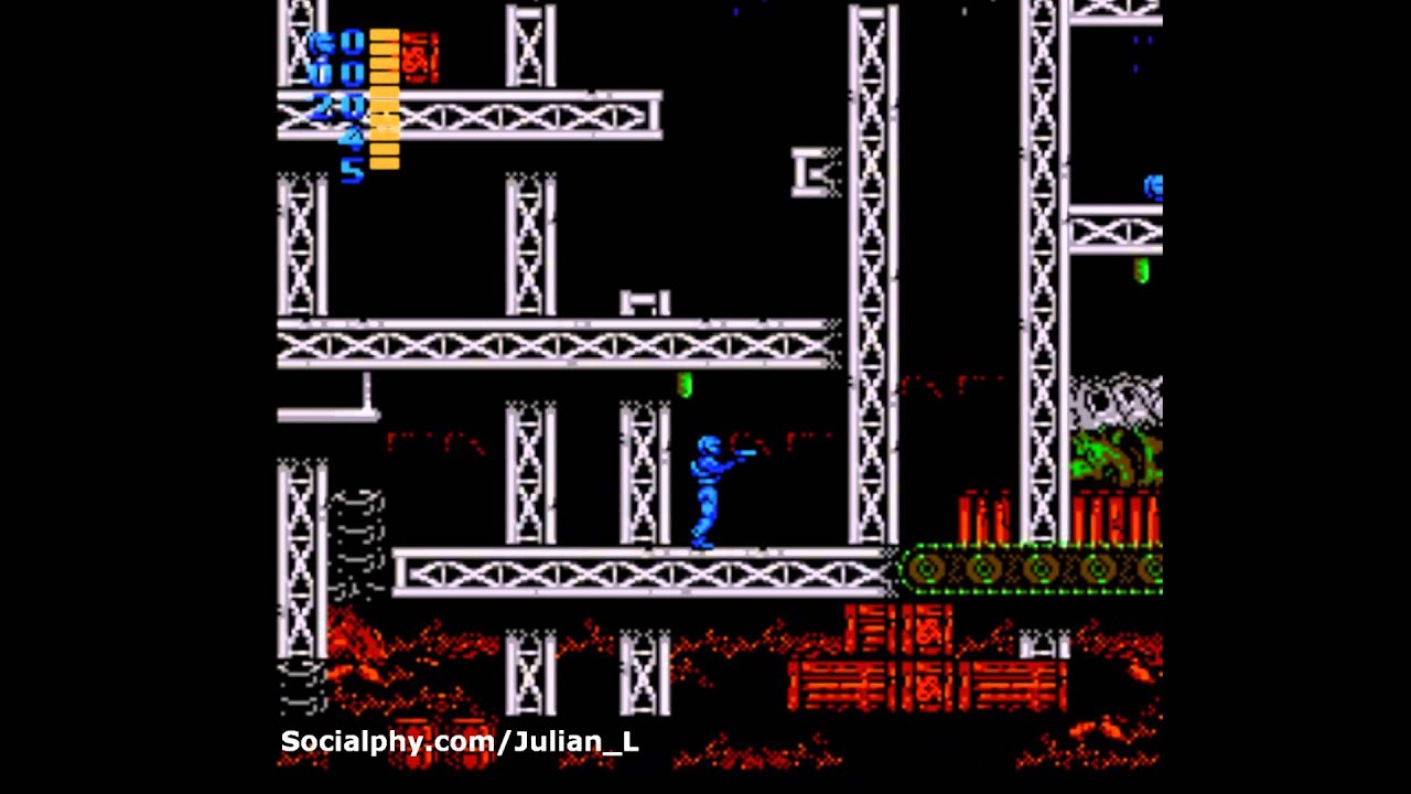 Robocop versus The Terminator (NES): Level 1 - YouTube