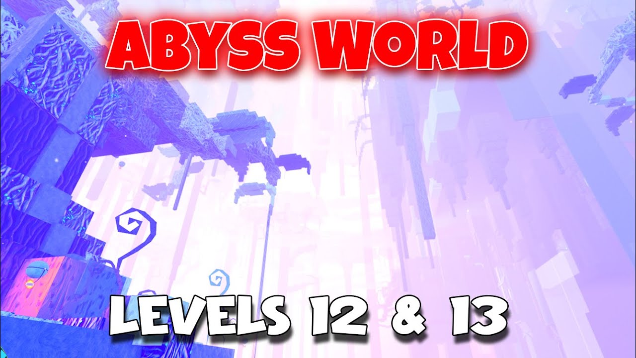 Abyss World - Levels 12 & 13 /Full Walkthrough - [ROBLOX] - YouTube