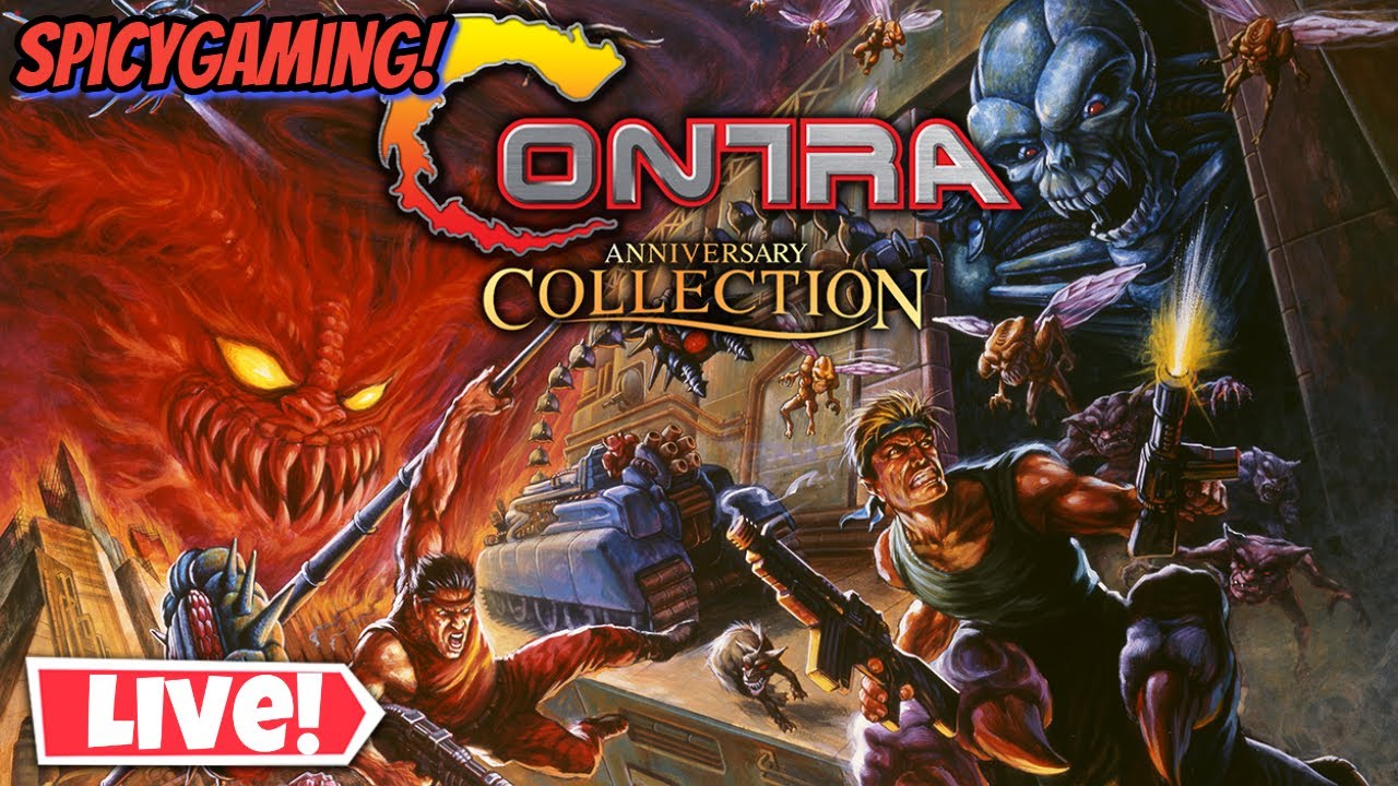 Contra NES LIVE!!! Just playing some Contra - YouTube