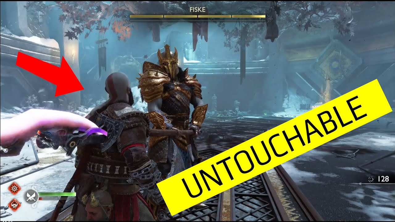 God Of War Ragnarok Kratos Untouchable ? - YouTube