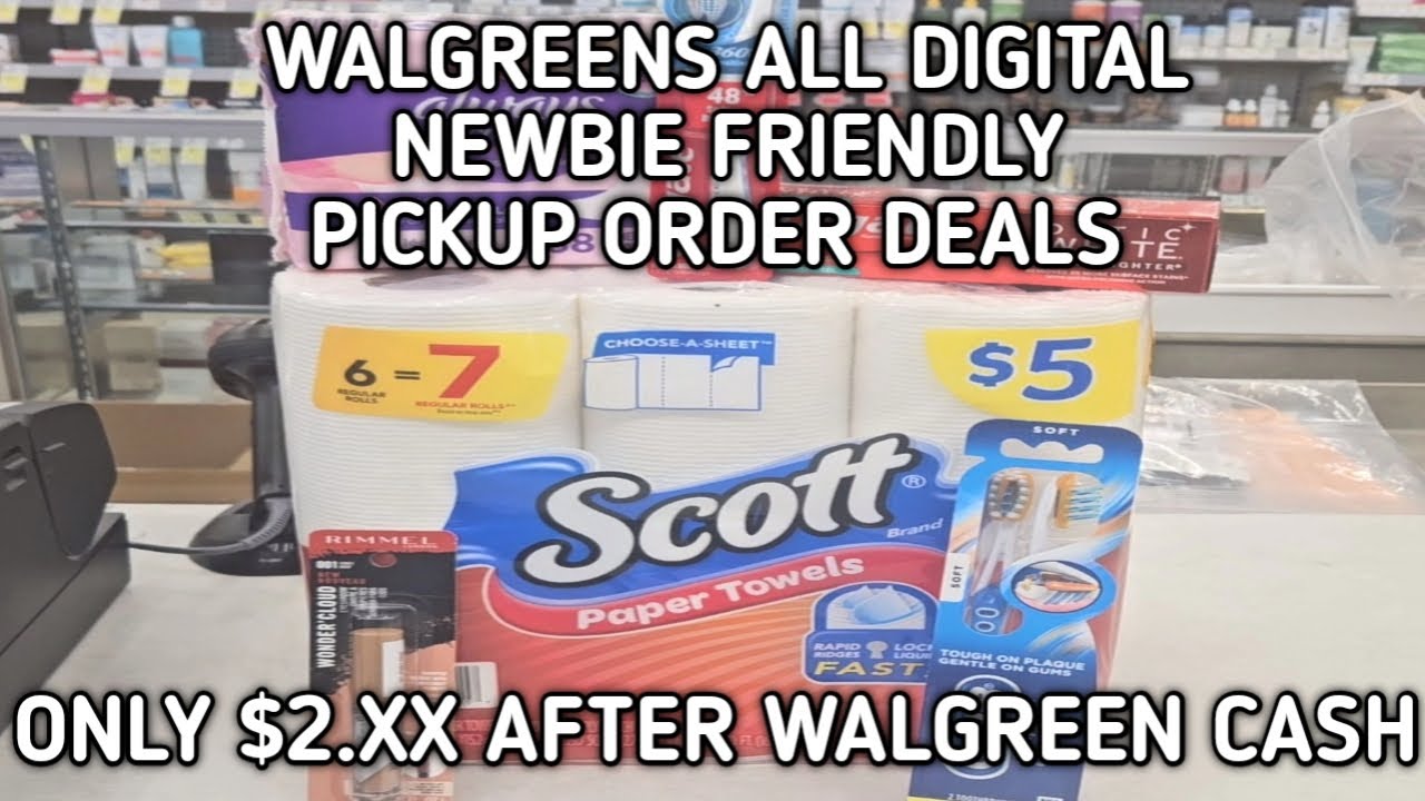 WALGREENS ALL DIGITAL NEWBIE FRIENDLY PICKUP ORDER DEALS #couponing # ...