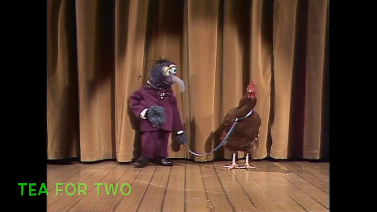 Muppet Songs: Gonzo & Lolita - Tea for Two - YouTube