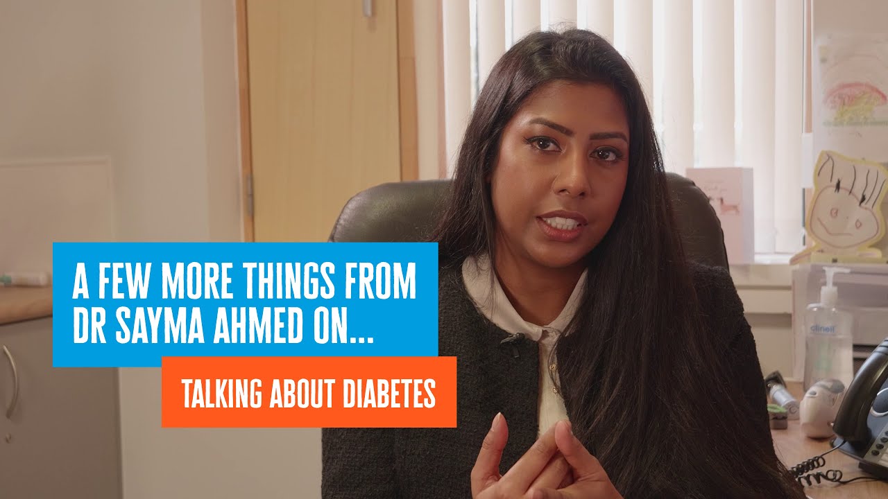 Q&A: Talking About Diabetes - By Dr Sayma Ahmed for Diabetes UK - YouTube