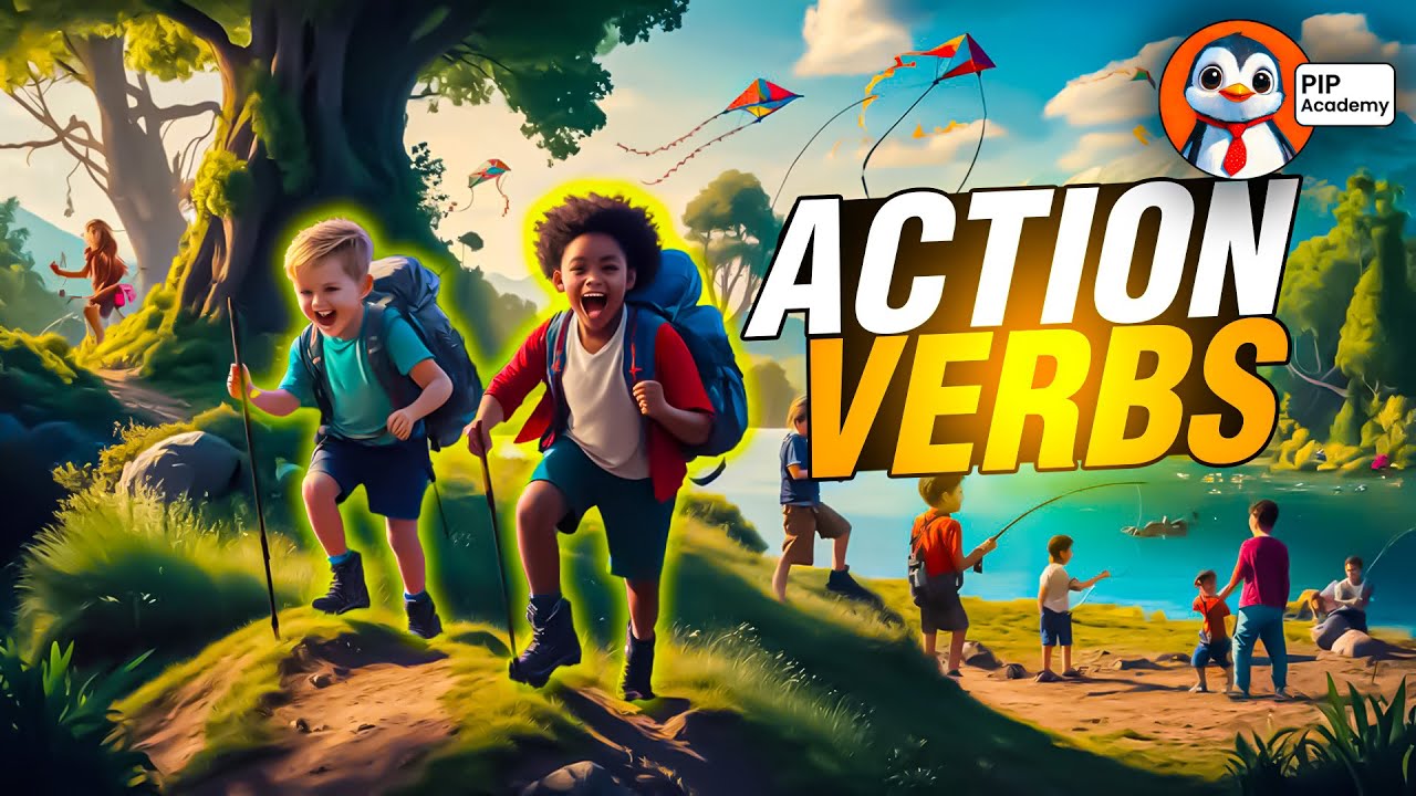 Verbs for Kids: What is a Verb? Fun Interactive Lesson - YouTube