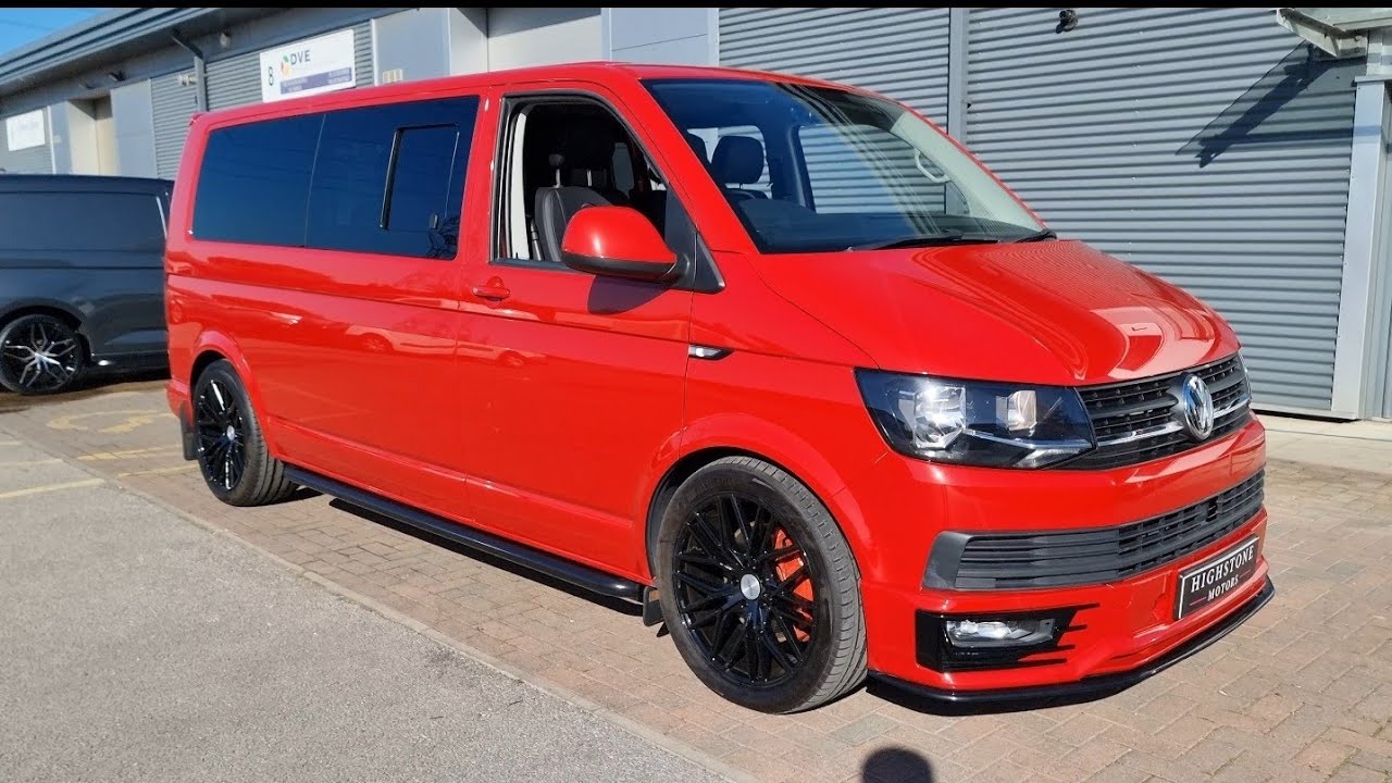 volkswagen Transporter t6 sportline edition r kombi 204bhp modified ...