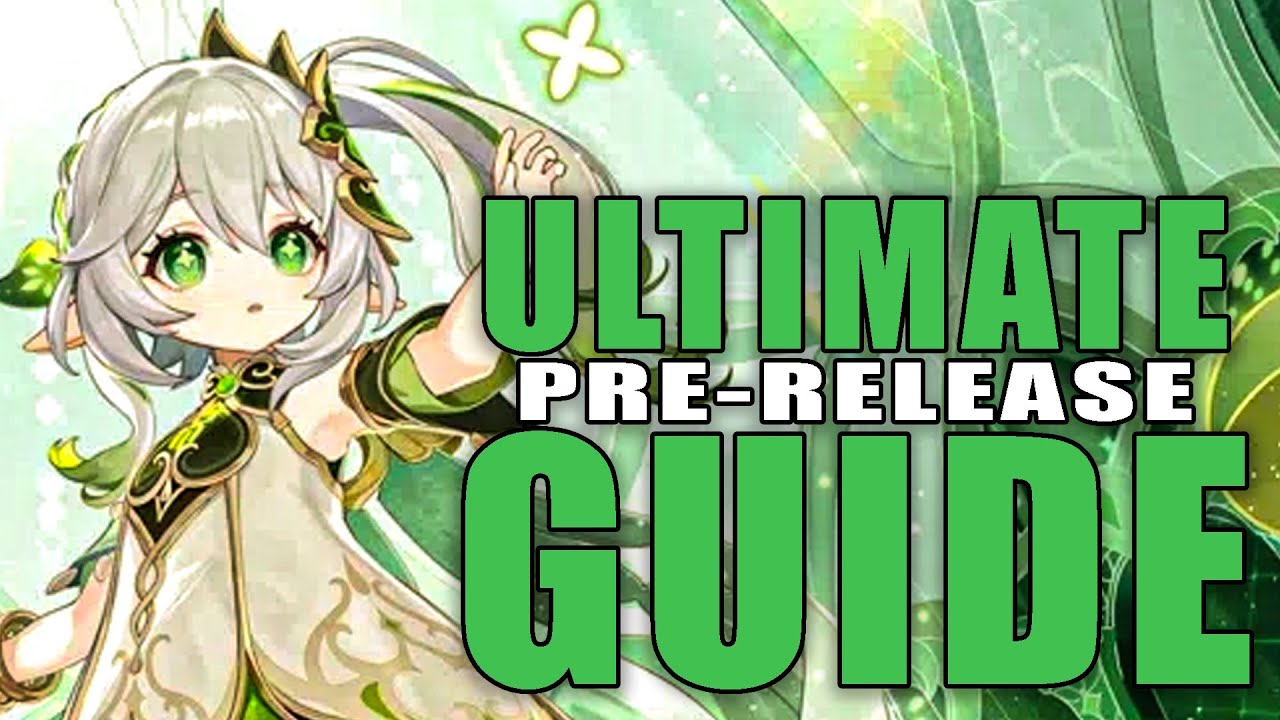 The ULTIMATE Pre-release NAHIDA GUIDE!: The strongest Archon? - YouTube