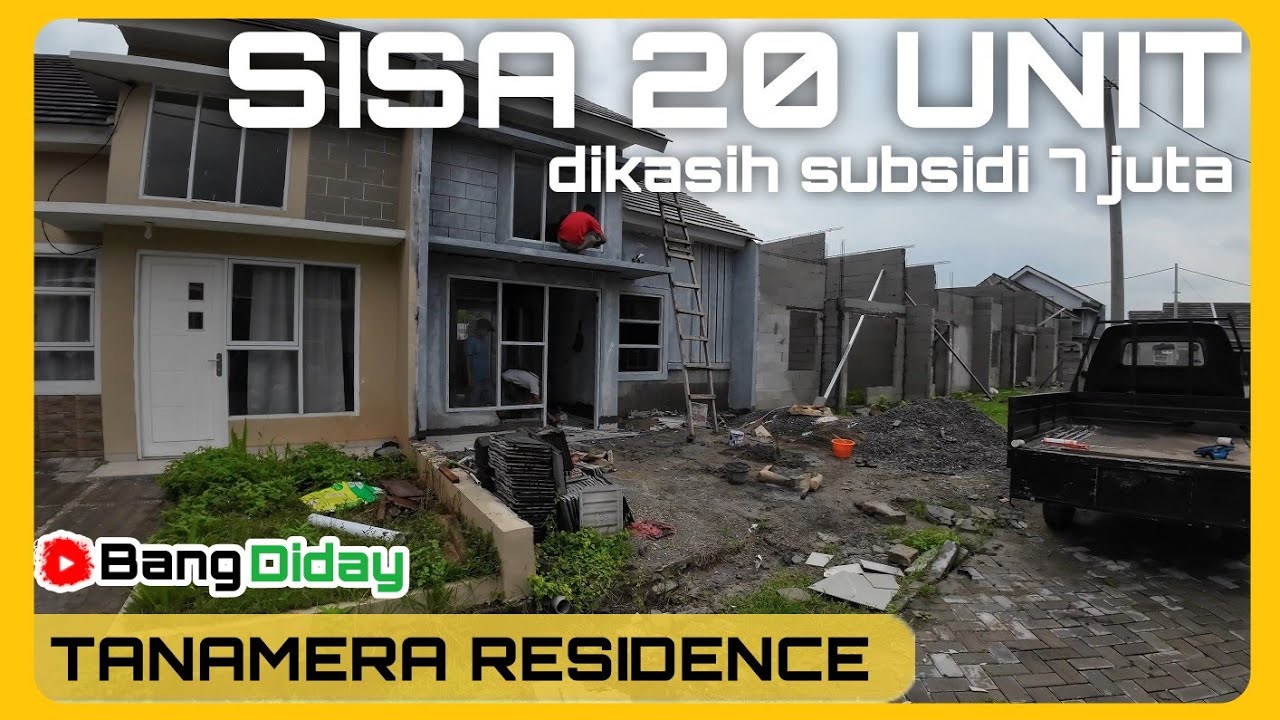 Sisa 20 Unit Rumah Tanpa DP + Subsidi 7 Juta di Tanamera Residence ...