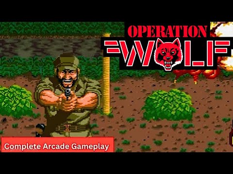 Operation Wolf - Complete Arcade Gameplay With Good Ending (Arcade ...