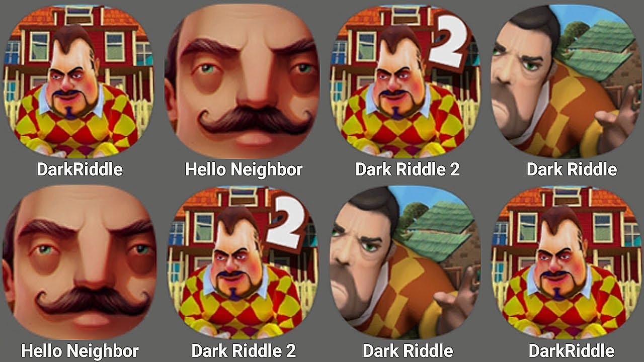 Dark Riddle,Hello Neighbor,Dark Riddle 2,Dark Riddle Classic,Dark ...