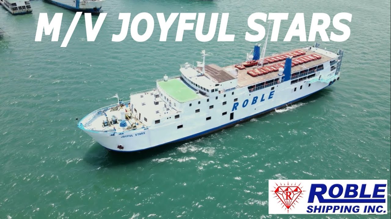 Ship Chasing ft. M/V Joyful Stars | Aerial Video - Roble Shipping Lines ...