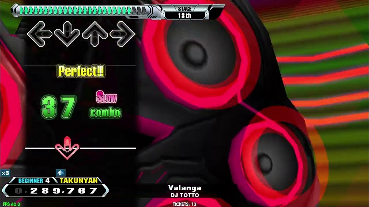 【DDR GRAND PRIX】Valanga【BEGINNER】 - YouTube