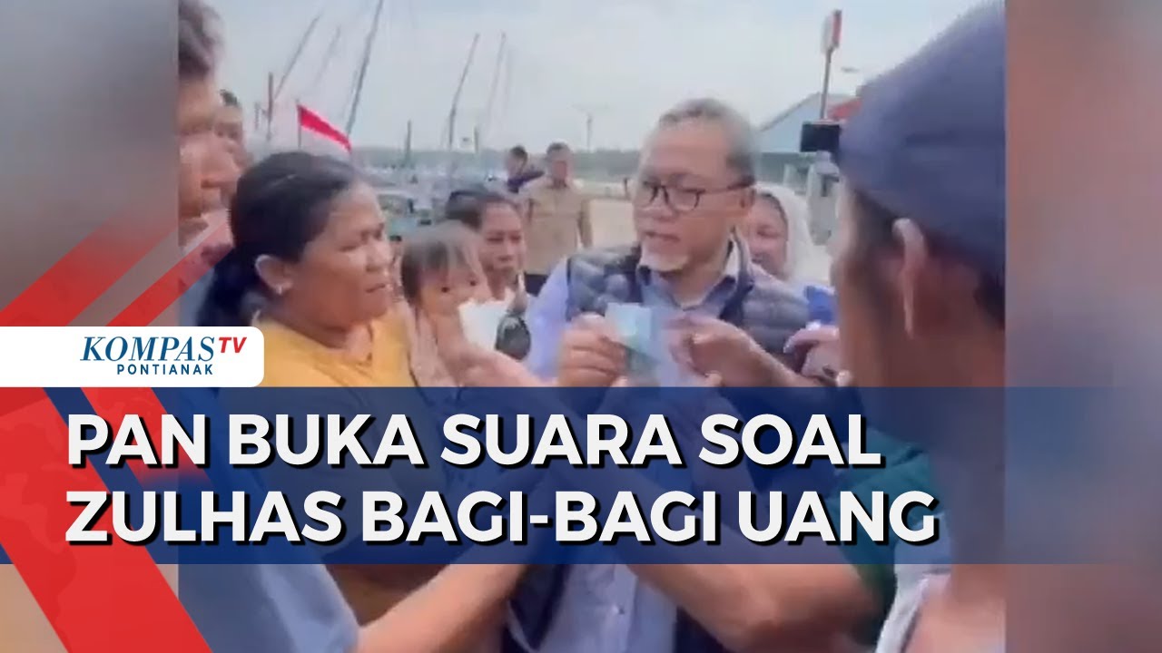 Viral Ketum PAN Zulhas Lakukan Bagi-Bagi Uang Rp50 Ribu ke Nelayan ...