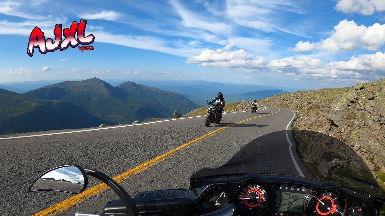Summit Mt. Washington on a Motorcycle - YouTube