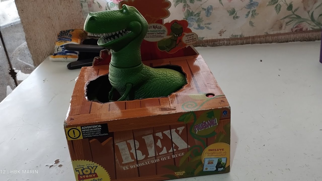 Rex Thinkway Toys(signature collection ) toy story unboxing Review en ...