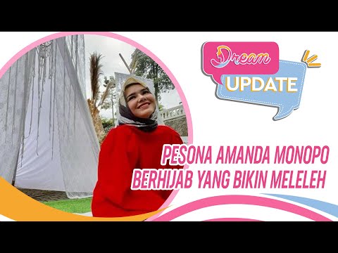 Pesona Amanda Monopo Berhijab yang Bikin Meleleh