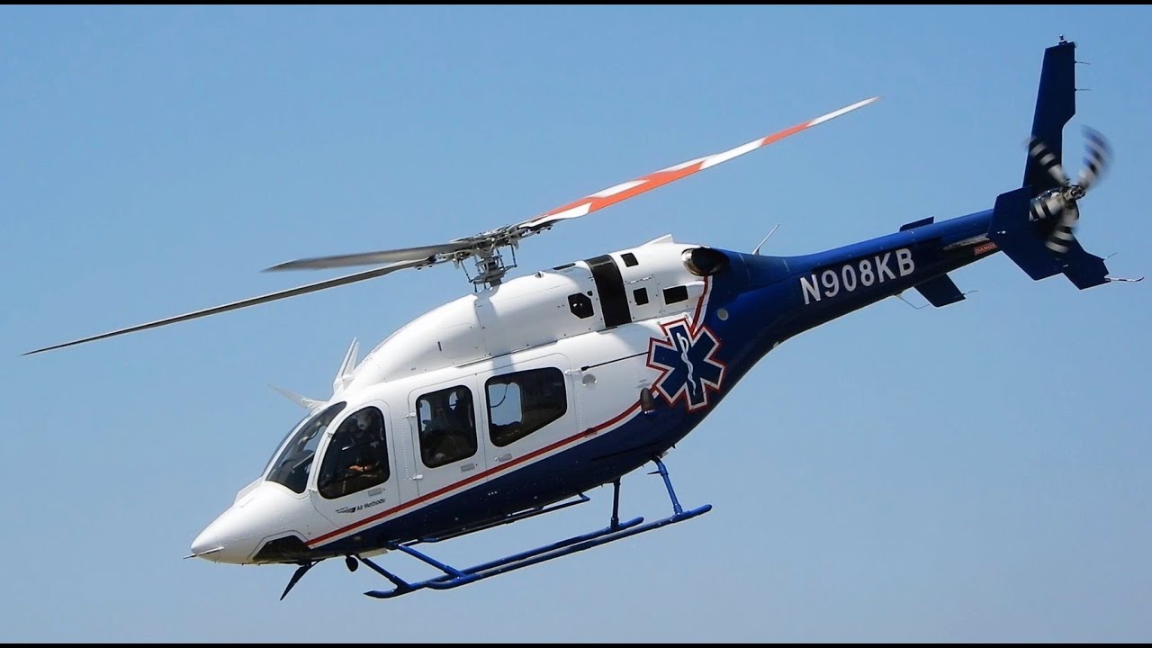 Bell 429 Start-Up, Takeoff & Landing GlobalRanger Mercy Air / Air ...