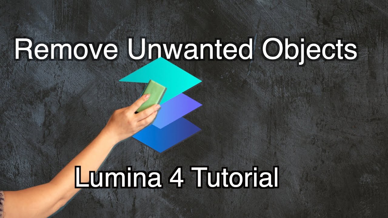 Quickly Remove Unwanted Objects from Photos : Lumina 4 Tutorial - YouTube