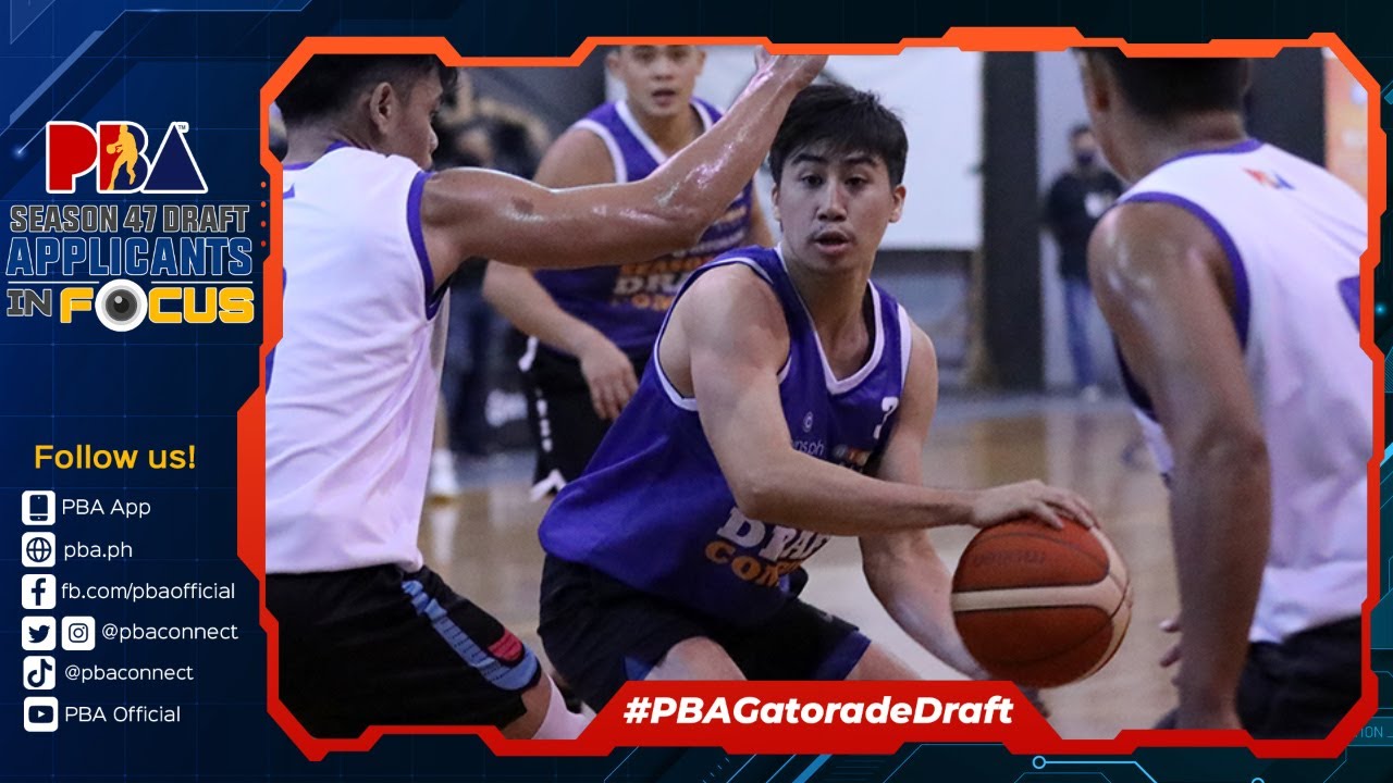 #PBARookieDraft Applicants 2022: Enzo Joson - YouTube