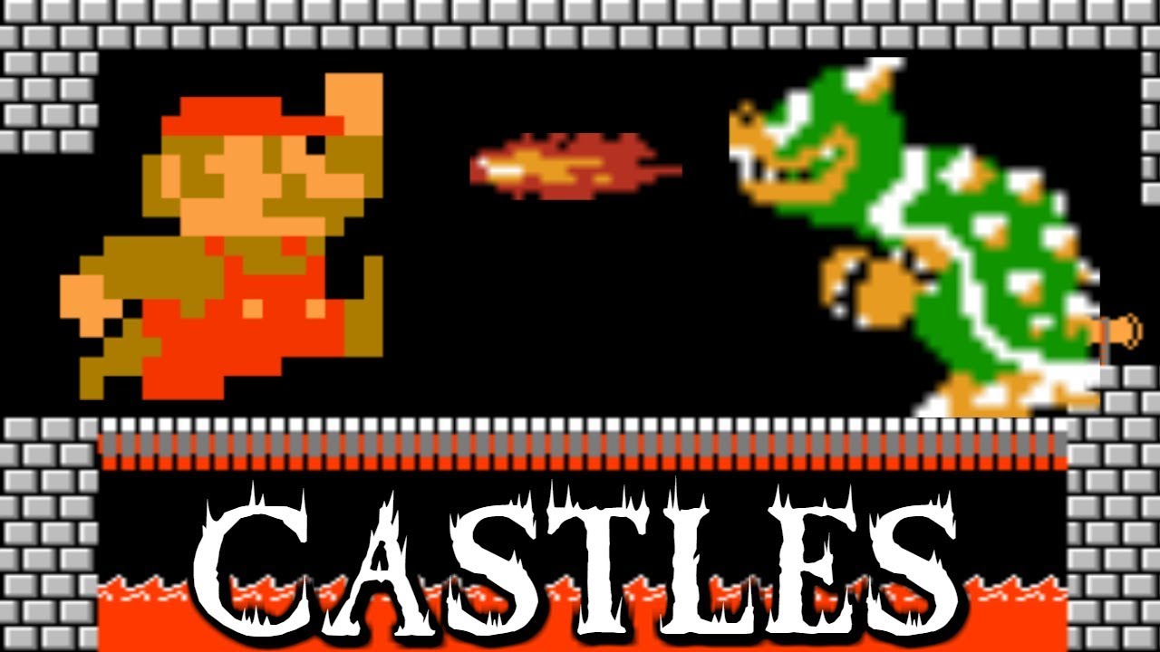How to pass the second castle in world 6-castle on super mario bros 3 ...