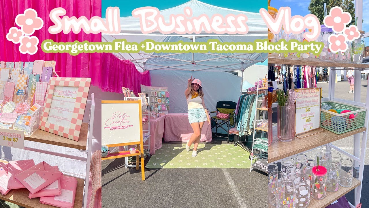 Georgetown Flea+Tacoma Block Party Vendor Markets | Small Business ...