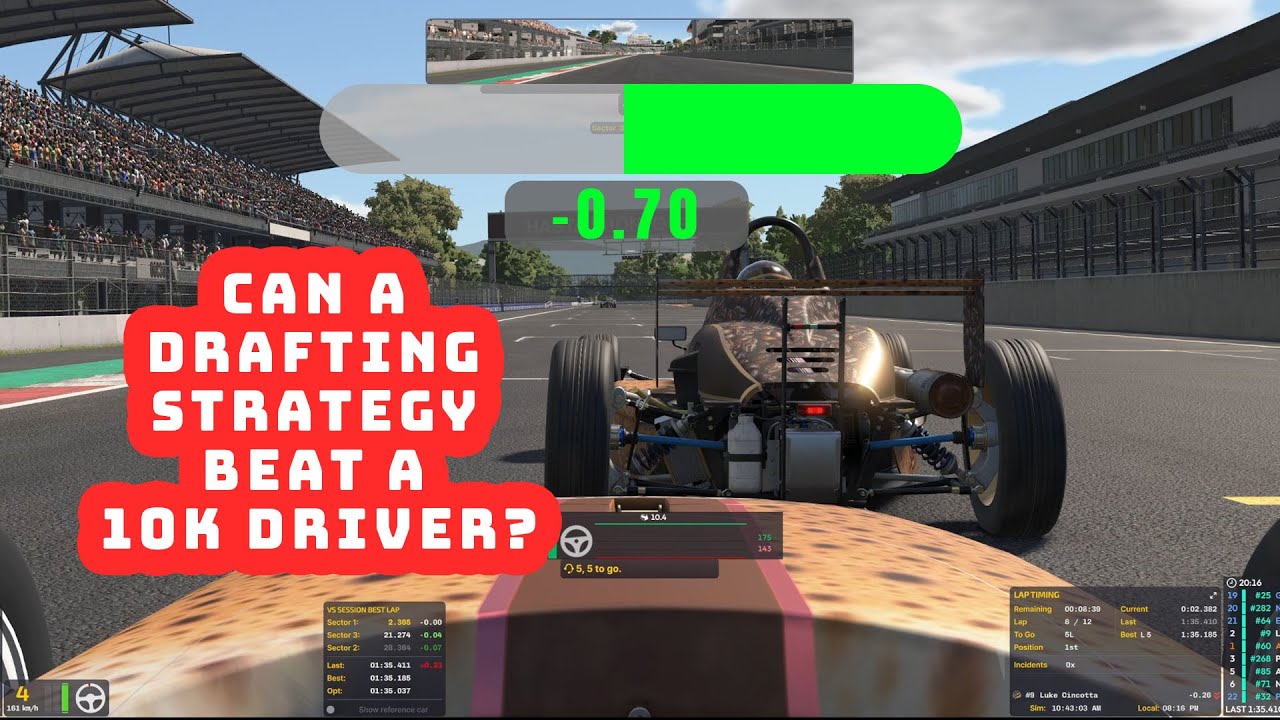 Team mates unite to attempt to win against a 10k driver! - Skip Barber ...