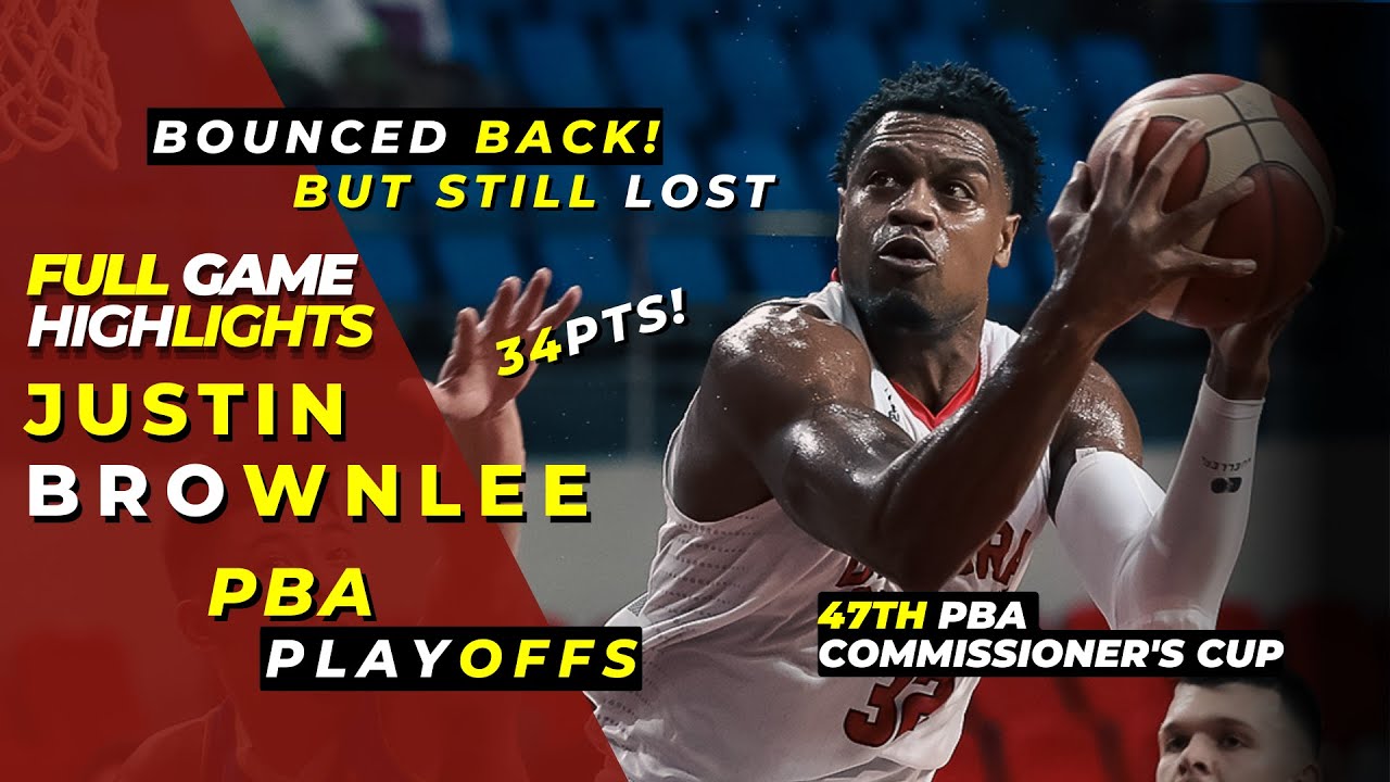 Justin Brownlee Full Highlights vs Magnolia | 47th PBA Commissioner's ...