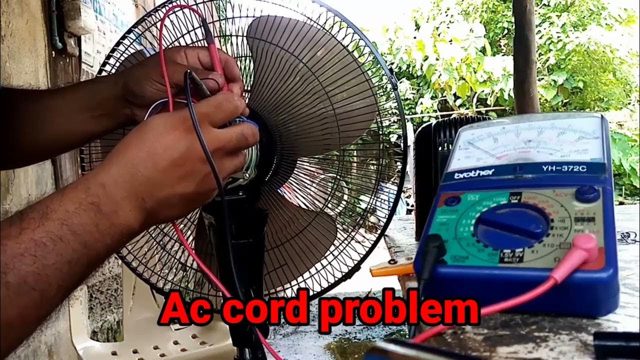 How to fix Electric fan. - YouTube