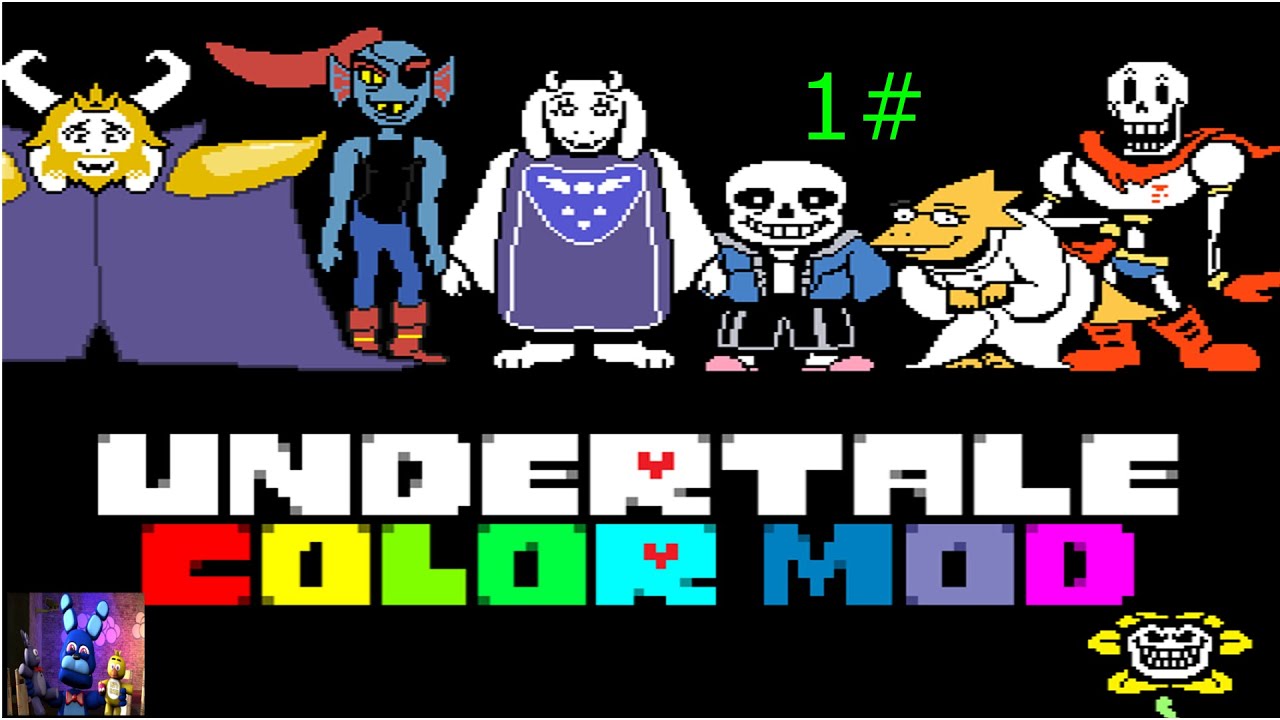 Undertale (Colored Sprite Mod)[Full Pacifist] #1 Mamma Toriel - YouTube
