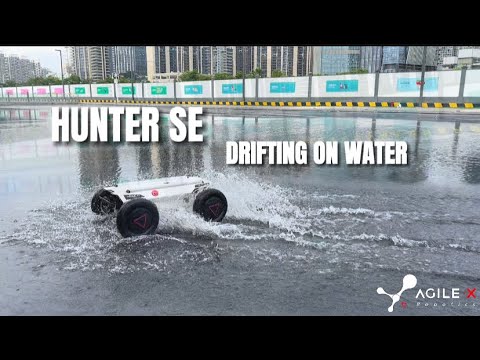 Most Amazing Test of Drifting Robots - HUNTER SE - YouTube