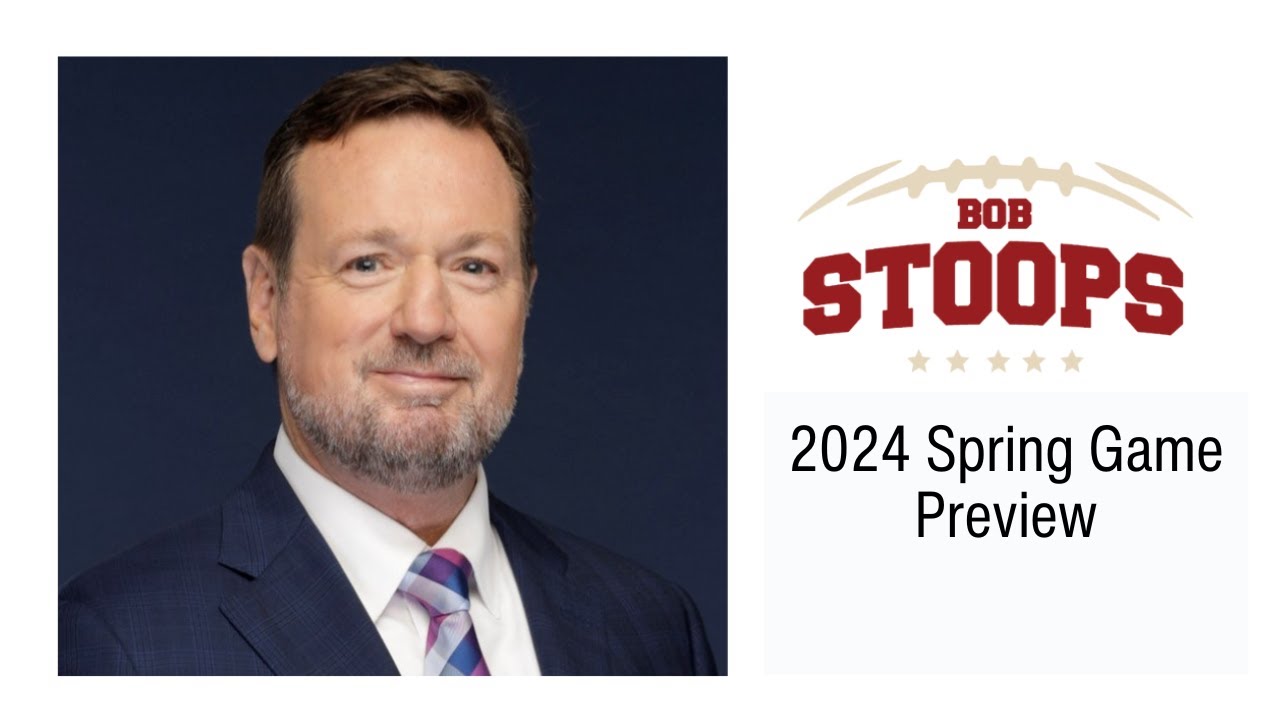Coach Stoops previews the OU Spring Game & talks recruiting - YouTube