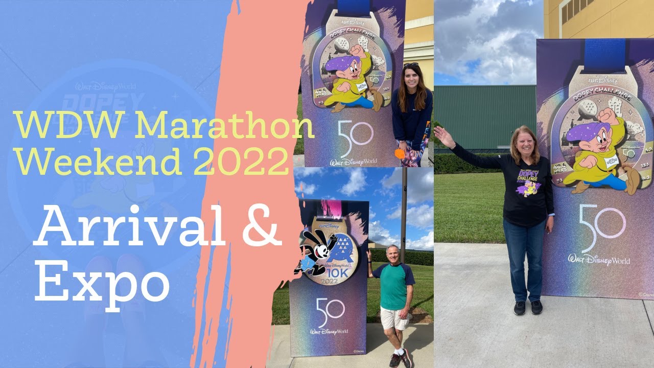WDW Marathon Weekend 2022 I Arrival & Expo - YouTube