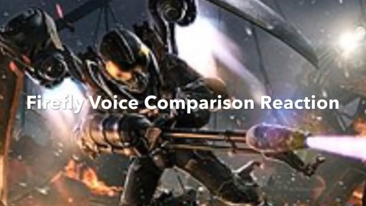 Firefly Voice Comparison Reaction - YouTube