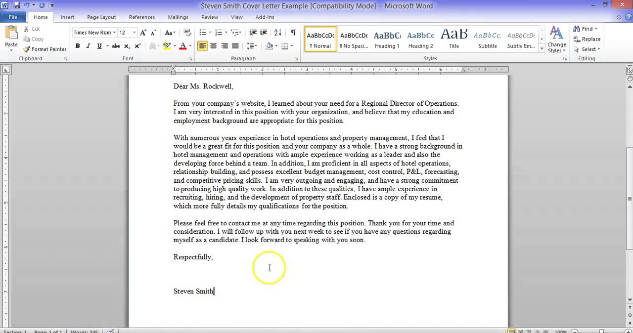Business Communication - Creating Cover Letters, Resumes, & References ...
