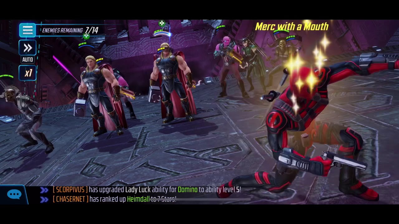 MSF, DeadPool Attacks Cable!! - YouTube