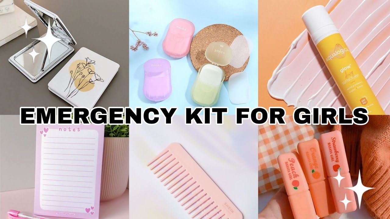 EMERGENCY KIT Essentials For Every School/College Girls👝 | EMERGENCY ...